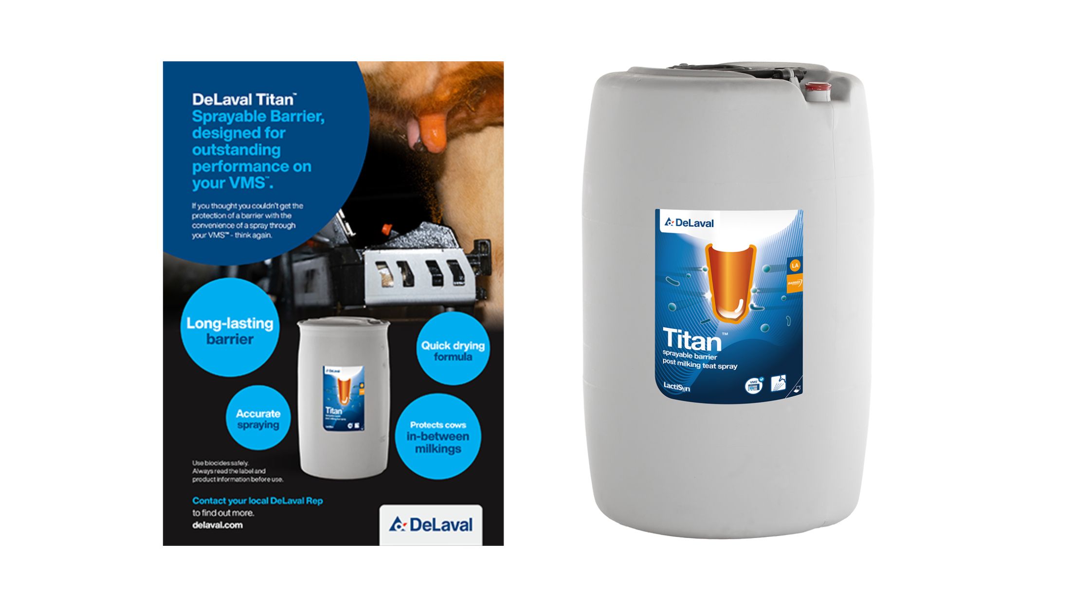 Pioneering barrier teat disinfectant for automated spray systems ...